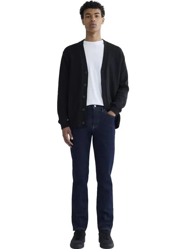 Everlane Relaxed 4-way Stretch Organic Jean - Uniform | Dark Indigo
